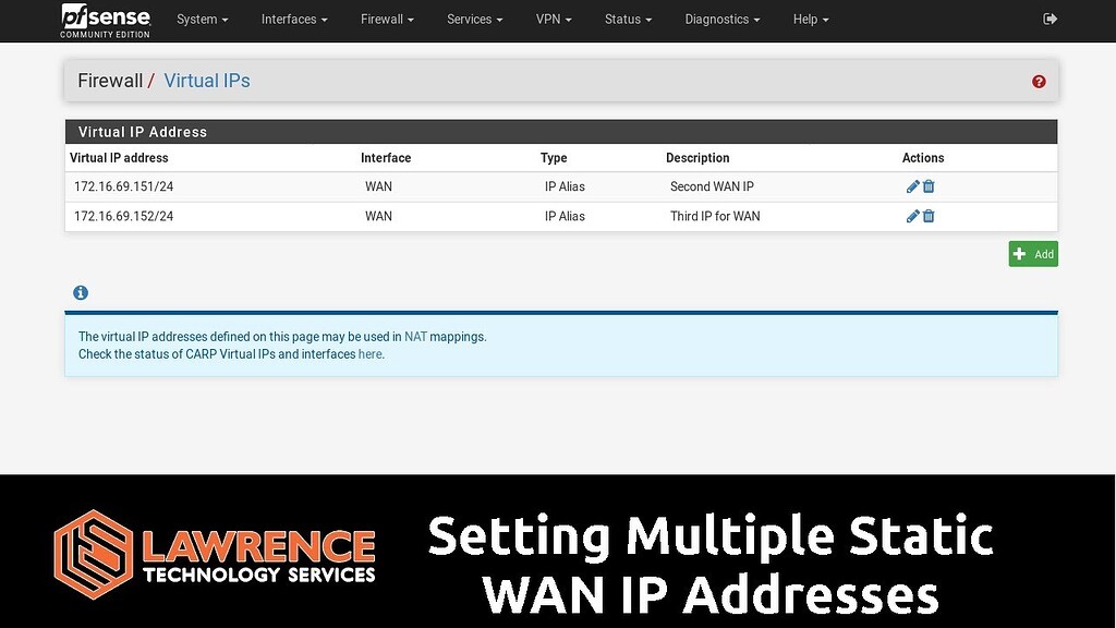 Adding multiple WAN IPs to pfSense (OVH & xcp-ng) - Networking ...