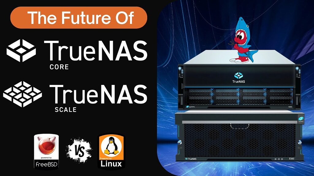 TrueNAS Core VS TrueNAS Scale 2024 - Computer Hardware & Server ...