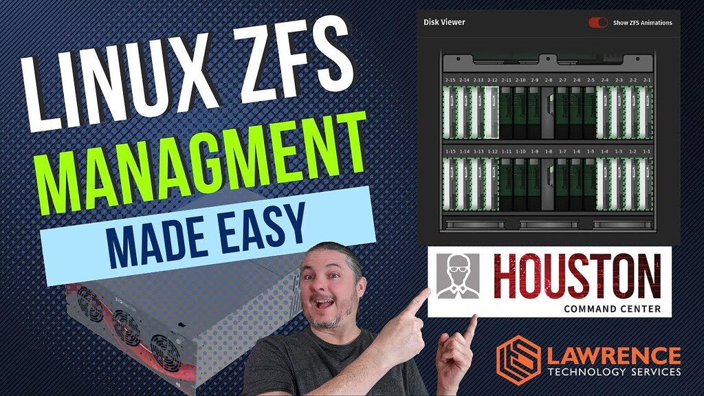 How 45 Drives Open Source Houston Command Center Makes ZFS On Linux ...