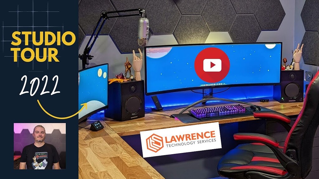 New Studio Tour November 2022 [YouTube Release] - Youtube Releases - Lawrence Systems Forums