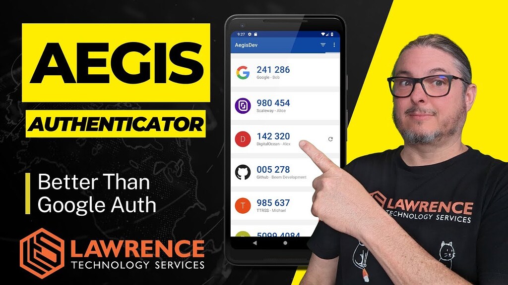 Google Authenticator Finally Has Backups, But I am Still Using Aegis... [YouTube Release ...