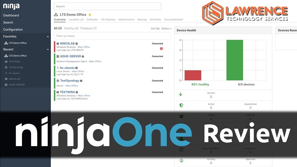 NinjaOne RMM Review [YouTube Release] - Youtube Releases - Lawrence ...